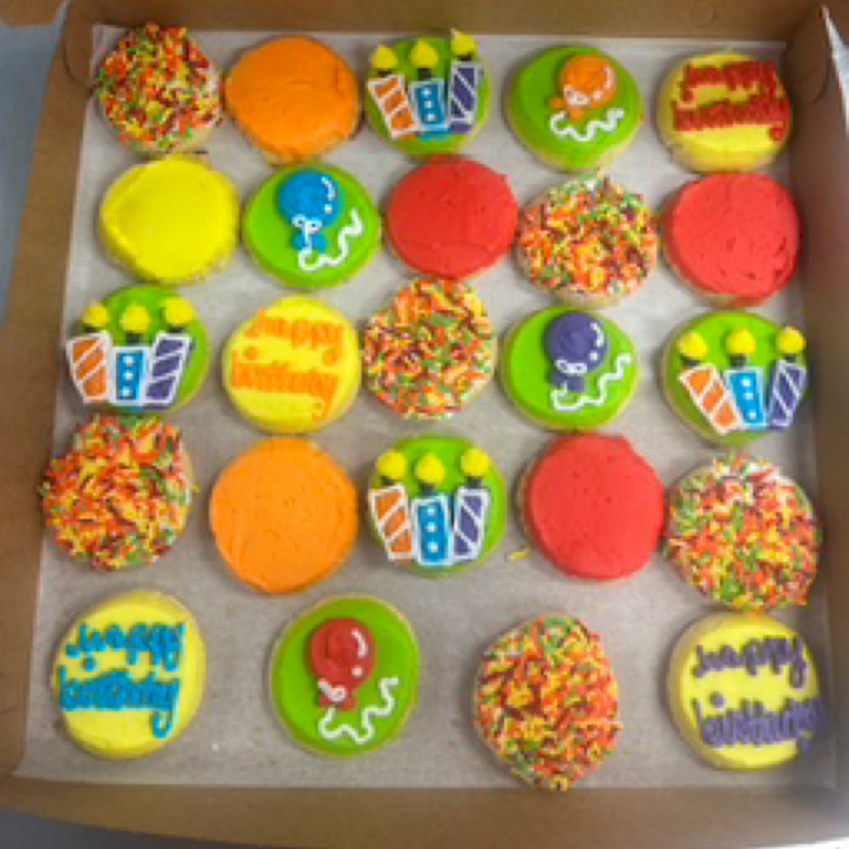 Birthday Box #4 for 24 - Cookies | Eileen's Cookies Omaha